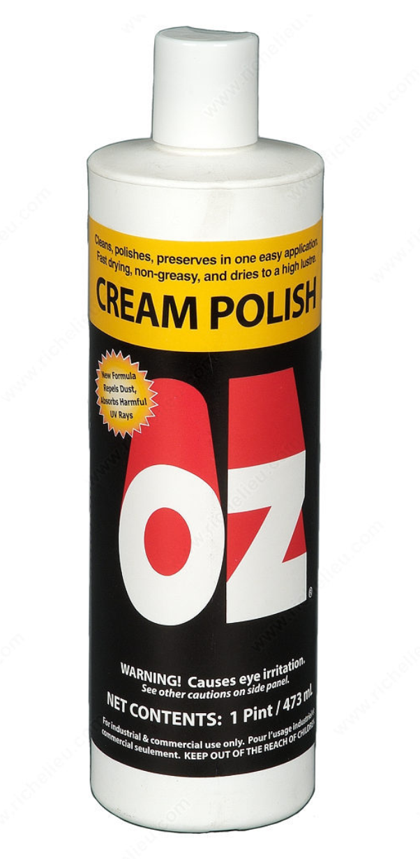 Oz Cream Polish (16 Oz) M8600005 | Broadway Vanities